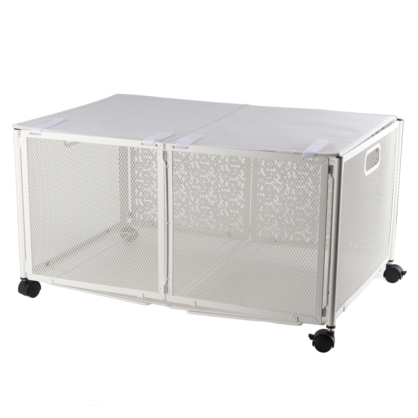 1 шт. складной металлический ящик для хранения игрушек ящик для хранения игрушек сундук с колесами