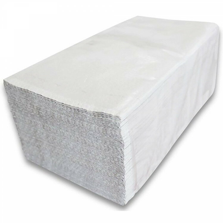 Полотенце бумажное V(ZZ)-сложение 1-сл 250л белые (23*23) Система H3 белые (ст.20)