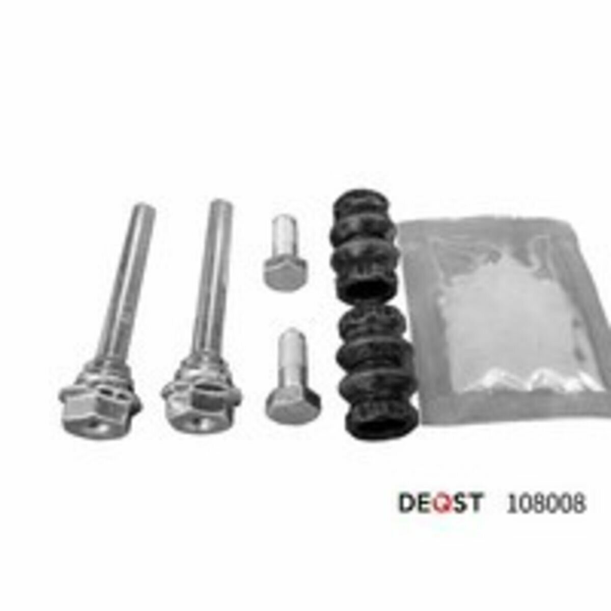 Комплект Направляющих Тормозного Суппорта Заднего (Направляющая O 8Mm, Суппорт Trw/Lucas). Применяемость: Audi A3 96-12 / A4 94-08 / A5 07-17 / A6 97-05 / A8 96-02 / Allroad 00-05 / Tt 98-10 / Q3 11>(Deqst 108008)