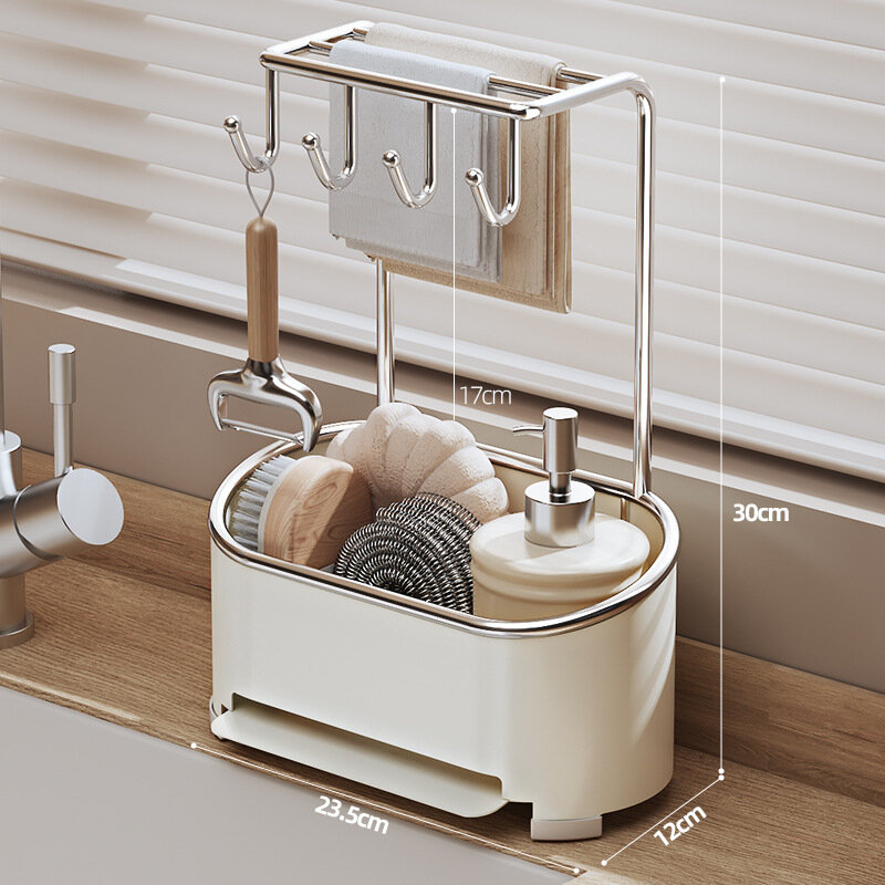 Подставка для губок, подставка для кухонных тряпок, многофункциональный стеллаж для хранения отделочных материалов