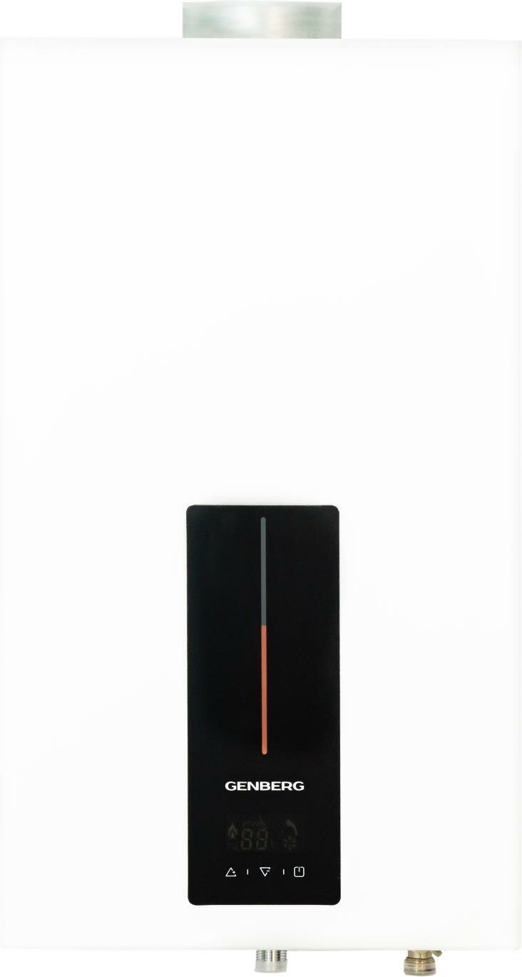 Водонагреватель проточный газовый GENBERG 611.01 NEO, белый