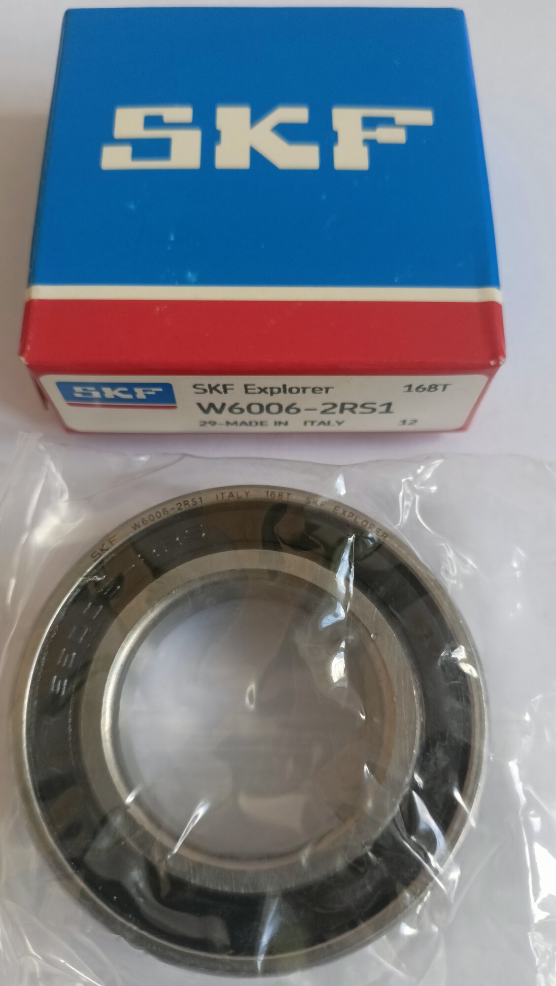 Подшипник SKF W 6006-2RS1 шариковый радиальный (55х30x13 )