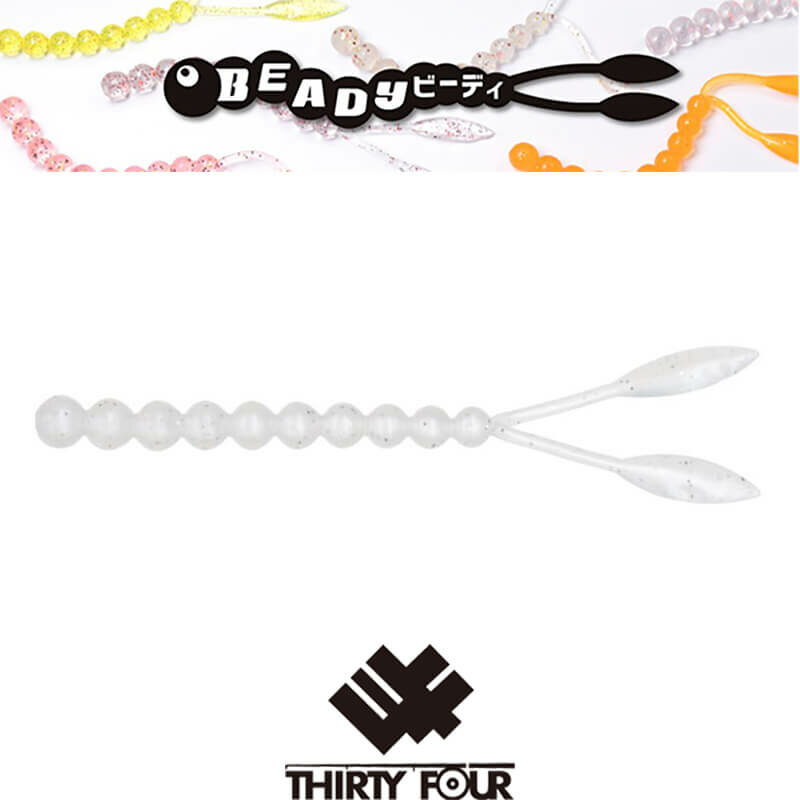 Силиконовая приманка Thirty34Four Beady 3" Lychee