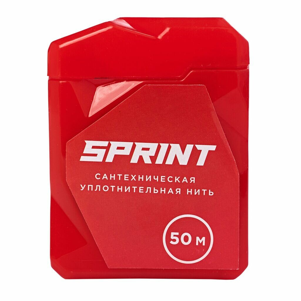 Нить для герметизации сантехническая Sprint 50 м, блистер, Россия, 61011