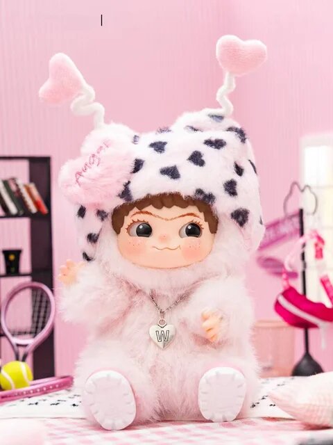 Совершенно новая оригинальная подвесная открытка Wakuku Ton Ton фиолетовая граффити-модель, милая кукла-кролик Wakuku Angel аниме-кукла подарочная игрушка