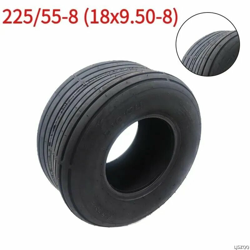 Покрышка Бескамерная 225/55-8 (18x9.50-8) для Citycoco Электромобиль, квадроцикла Мотошины 225/55 R18