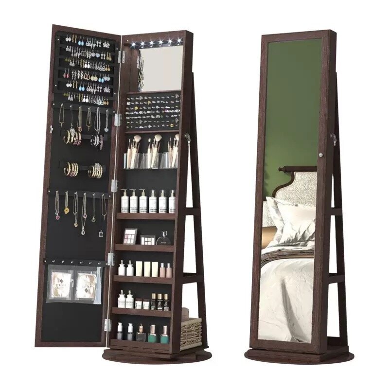 Напольной шкаф-зеркало для украшений Smart Bird omi 80 162*55 cm