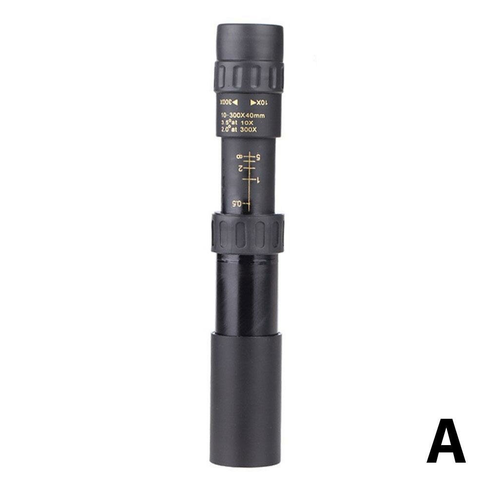 Монокулярный телескоп HD с 10-300-кратным увеличением для фотосъемки на мобильный телефон, портативная зрительная труба со штативом для наблюдения за птицами, кемпинга, пешего туризма
