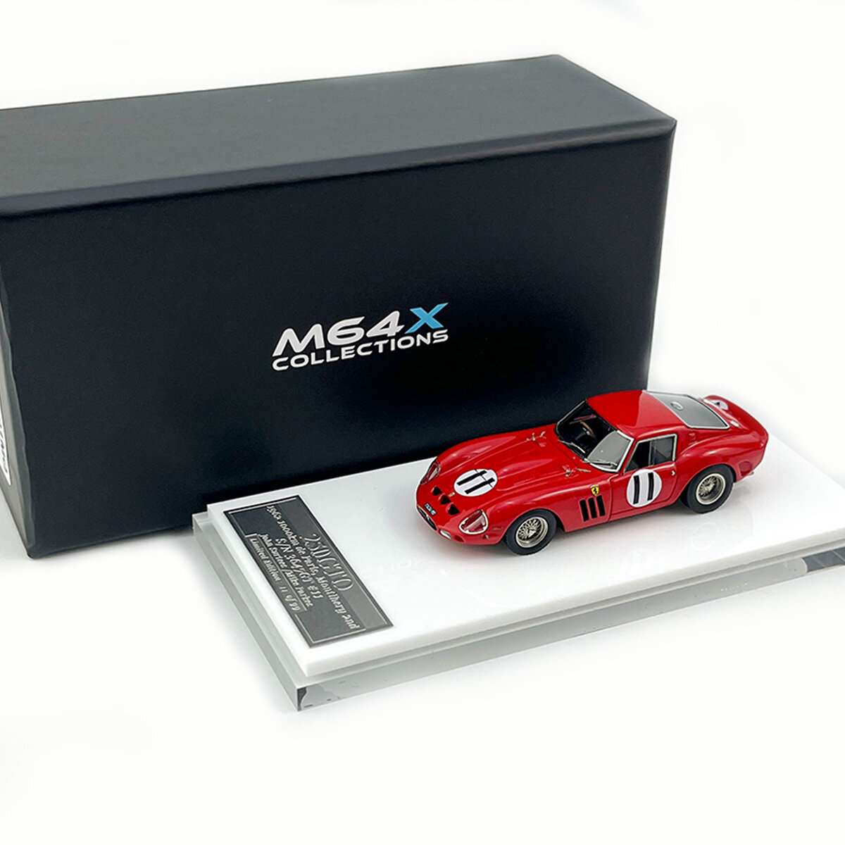 MY64 1:64 Ferrari 250GTO Смола Модель автомобиля