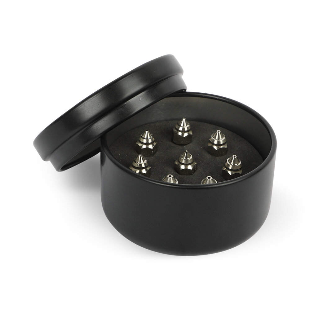 Набор насадок из высококачественного медного сплава CREALITY, аксессуары для 3D-принтеров, повышение твердости, теплопроводность, круглый