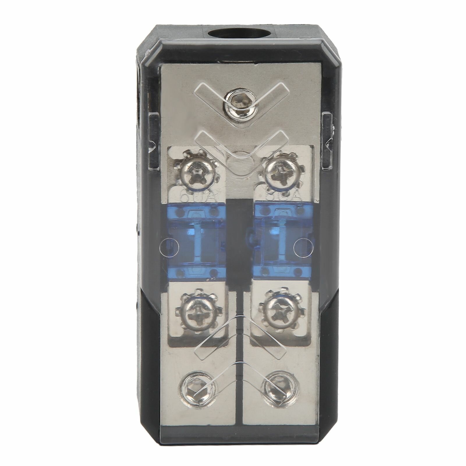 Универсальный блок распределения питания с двумя держателями предохранителей 1 вход 2 выхода 60 А для автомобилей, яхт, стереосистем, аудиоусилителей, аксессуаров