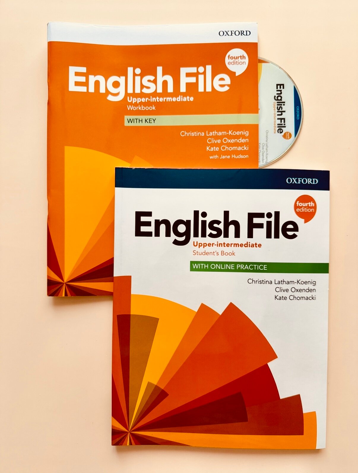 English file Upper-Intermediate (4th edition) Student's Book + Workbook +DVD
