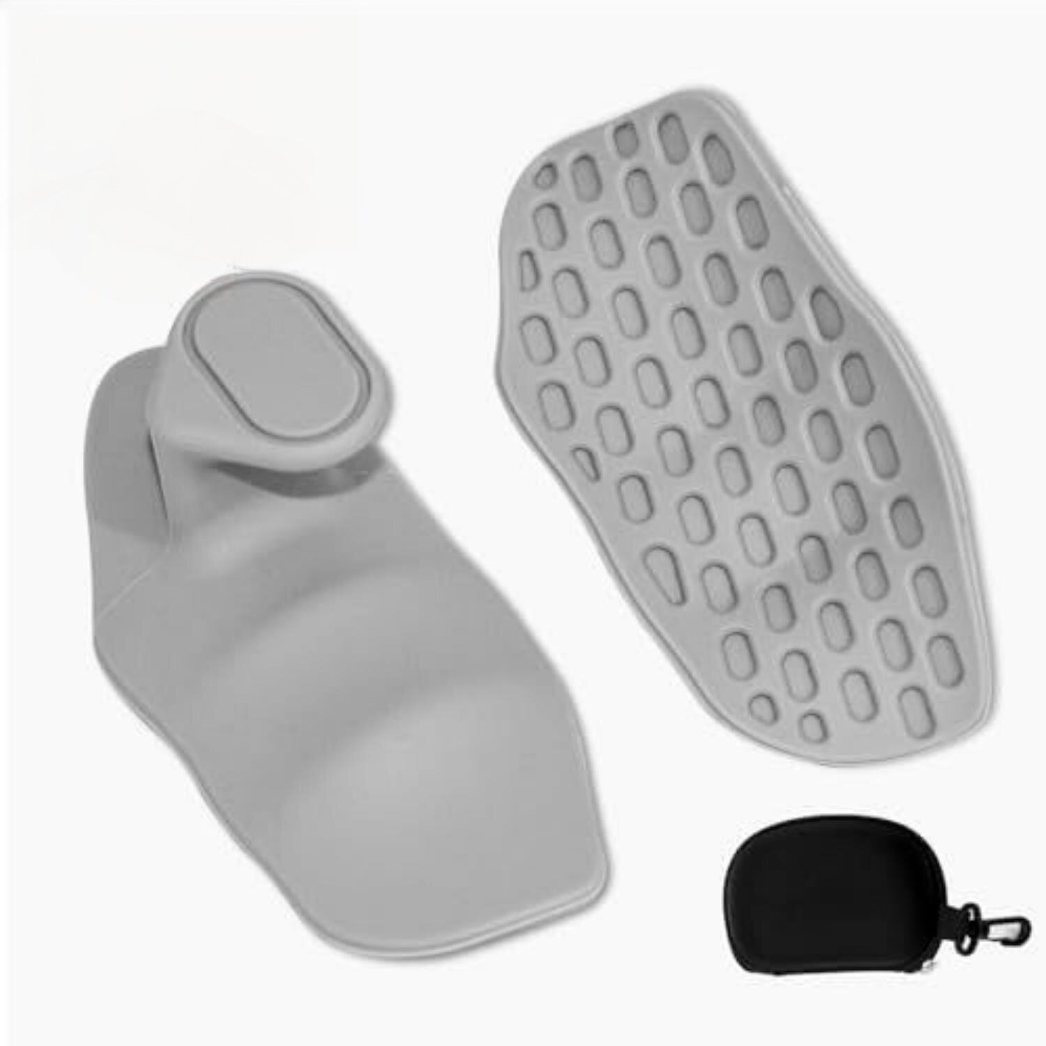 Перчатки для тренажера с антискользным покрытием Non-slip gym grips - Рукавицы для защиты рук из резины эргономической формы Для тяжелой атлетики, подтягиваний, тренировок в зале и физических упражнений, для мужчин и женщин, Материал: резина, Цвет: