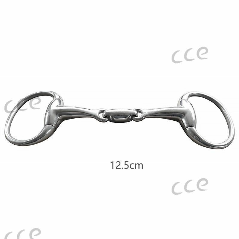 Трензель для лошади "Империал" восьмерка (12,5 см.)