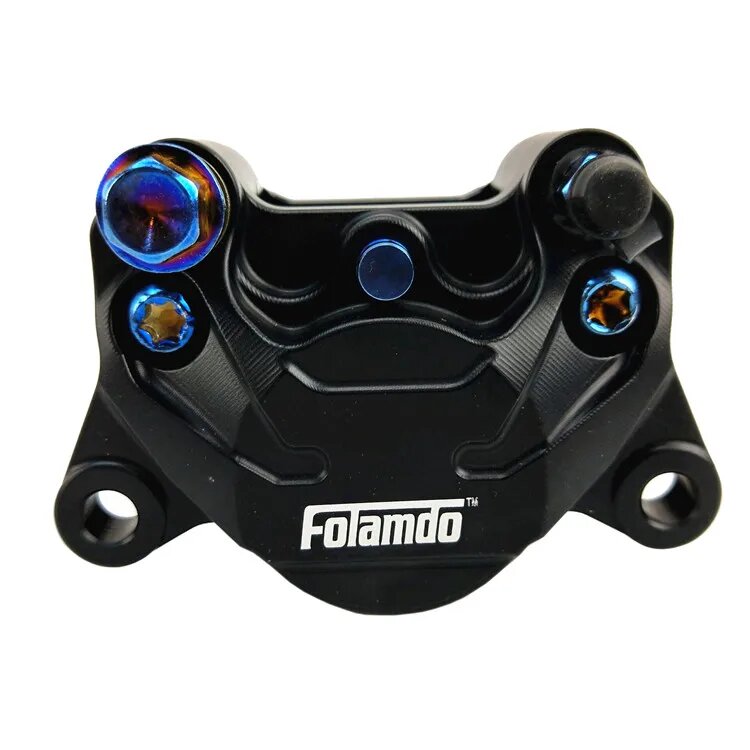 Модификация мотоцикла 84 мм, Электрический коридор, 2 поршневых тормозных суппорта для скутера, Rsz, Jog, кронштейн для грязевого питбайка, GROM Черный, черный