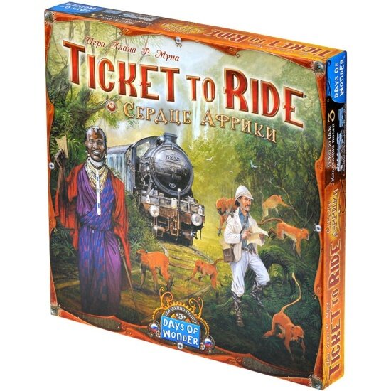 Настольная игра HOBBY WORLD Ticket to Ride: Сердце Африки