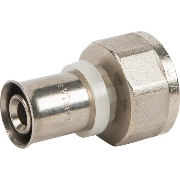 Муфта комбинированная Valtec 3/4"x16 мм ВР латунь VTM.202. N.001605