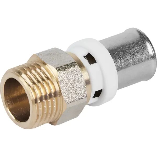 Муфта комбинированная Aquasfera 1/2"x16 мм НР латунь 027-8796