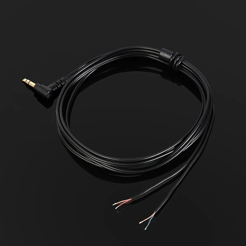 Koceta 1836 OFC HiFi DIY Замена кабеля для наушников Обновление кабеля для наушников Кабель для гарнитуры Аудио провод 1,3 м 1,5 м 3,5 мм Вилка