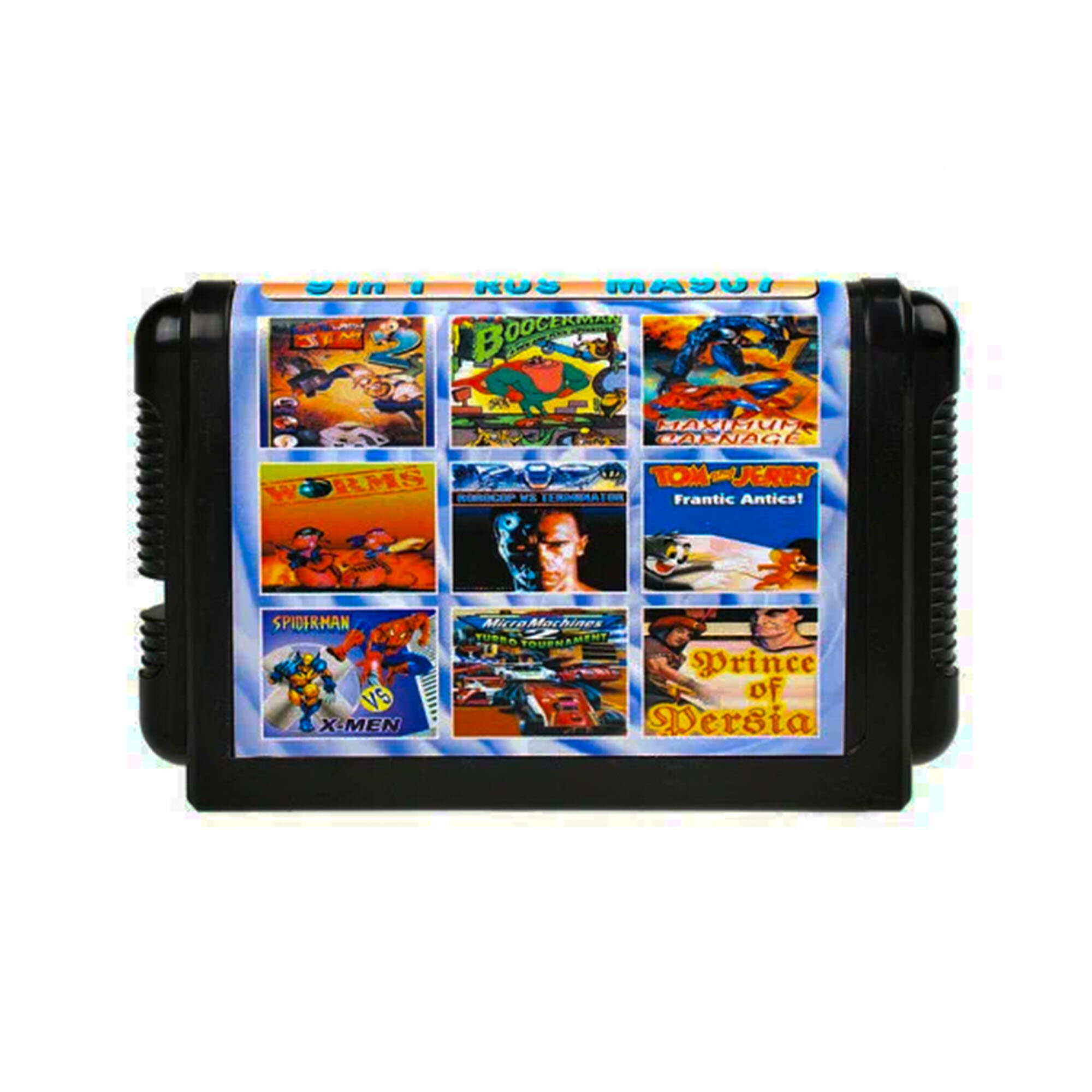 Сборник игр New Game 9 игр для Сега с Earthworm Jim 2, на русском языке