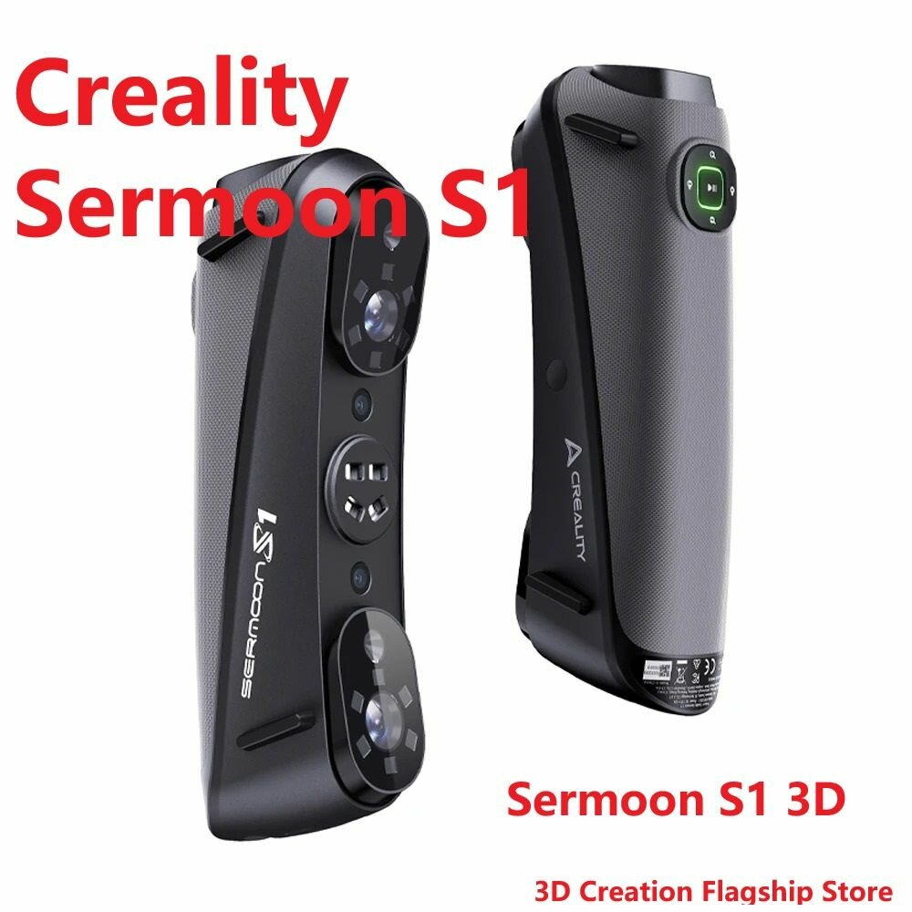 Creality Sermoon S1 3D сканер 34+7+1 синяя лазерная линия/почти инфракрасная высокая точность 90FPS сканера для отслеживания движения движения