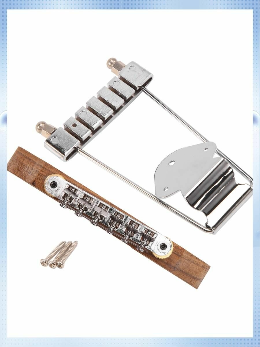 Бридж электрогитары регулируемый набором шрамов для джазовой гитары