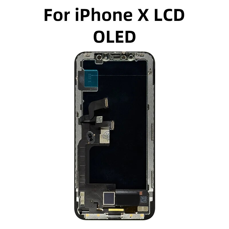 OLED-дисплей для iPhone X XR XS MAX с цифровым преобразователем сенсорного экрана 3D в сборе для 11 Pro Max 12 Pro Max Display 13 MINI 14 Plus 15