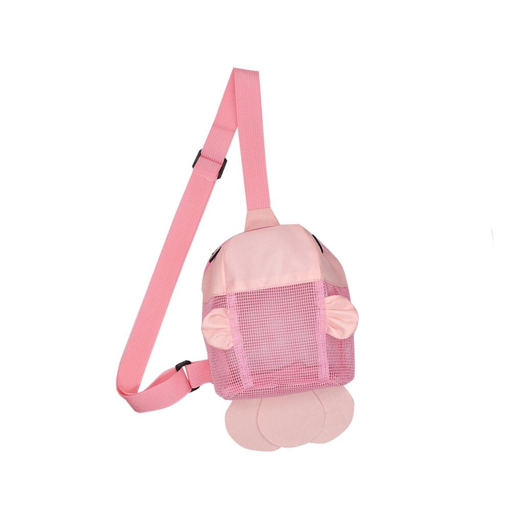 Пляжные сумки для ракушек для детей, в форме милой рыбки, разноцветные сетчатые сумки для сбора и хранения ракушек, фруктов и овощей