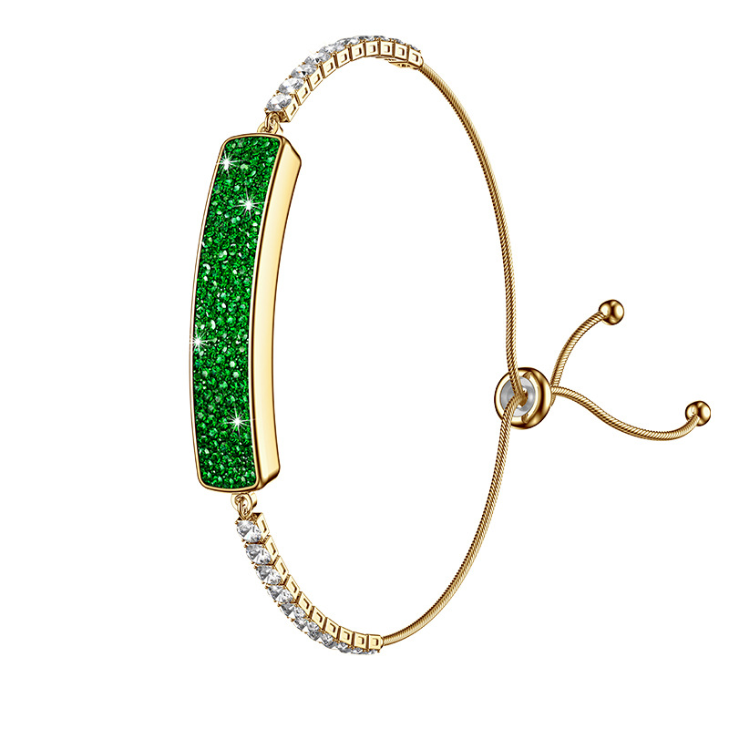 Умный браслет, женская браслет с блестками, мониторинг здоровья, водонепроницаемость 5ATM, фитнес-трекер