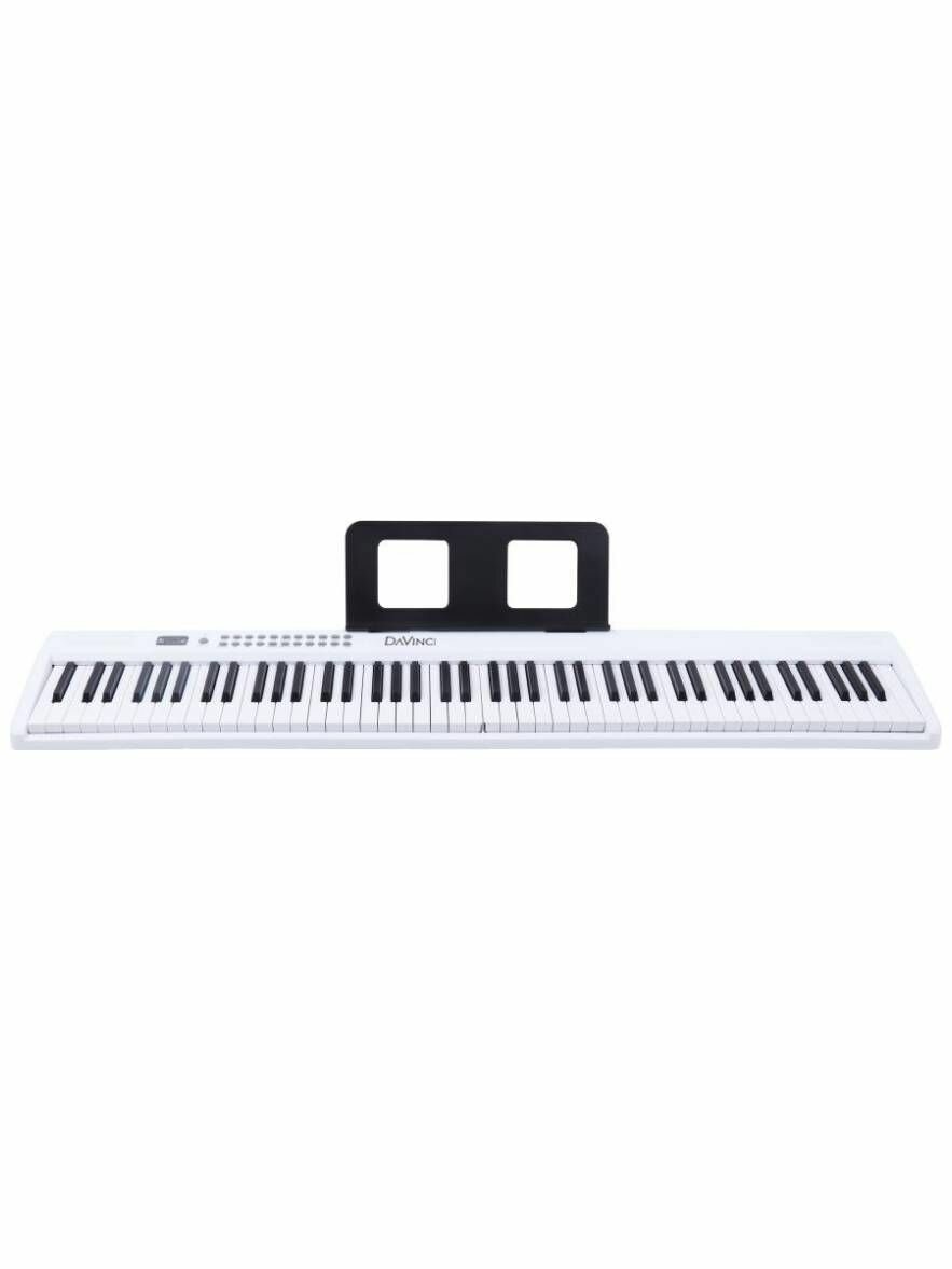 Синтезатор с подсветкой клавиш, DAVINCI - DPP-305 WH, 88 клавиш