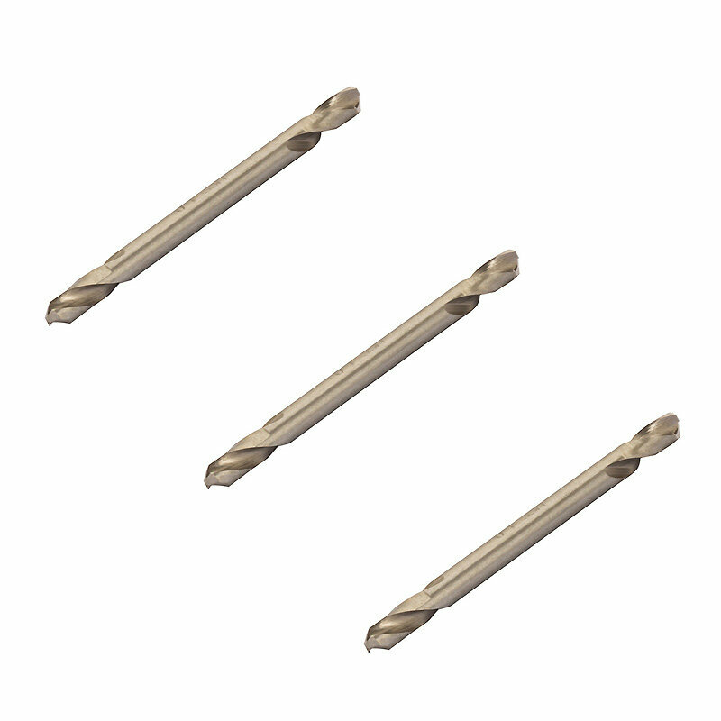 Сверло по металлу двустороннее спиральное 4х55 мм под заклепки (3 шт.)