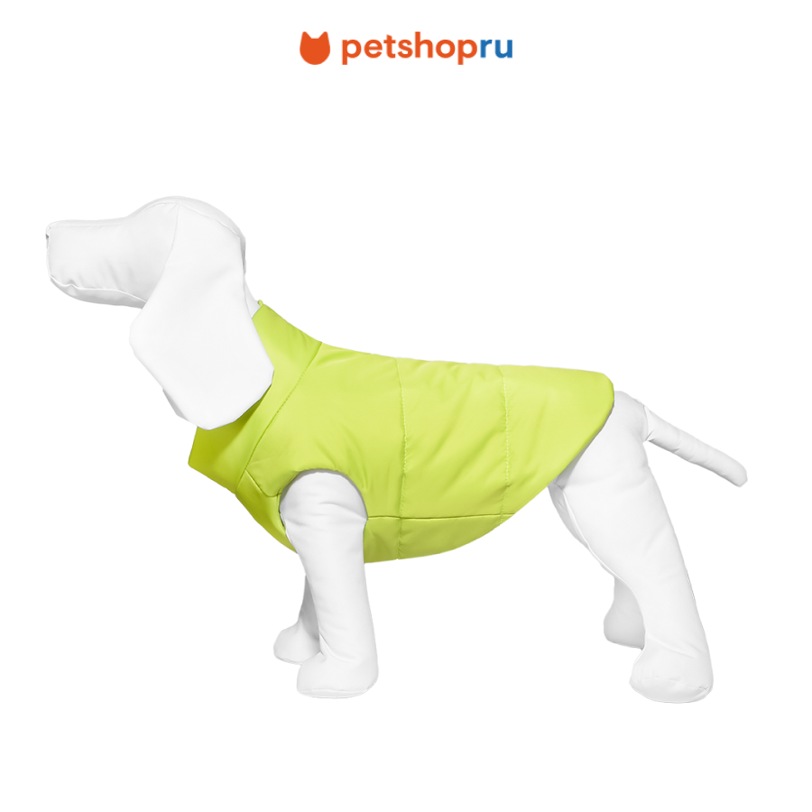 Lelap одежда Жилетка "Флавинь" для собак, зеленый, S, спинка 24 см