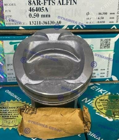 Поршни двигателя TEIKIN 46405A 0.50 LEXUS IS200 RC200 RX200 NX200 GS200 TOYOTA HARRIER 8AR-FTS [ 13211-36130-A0 ] ALFINE