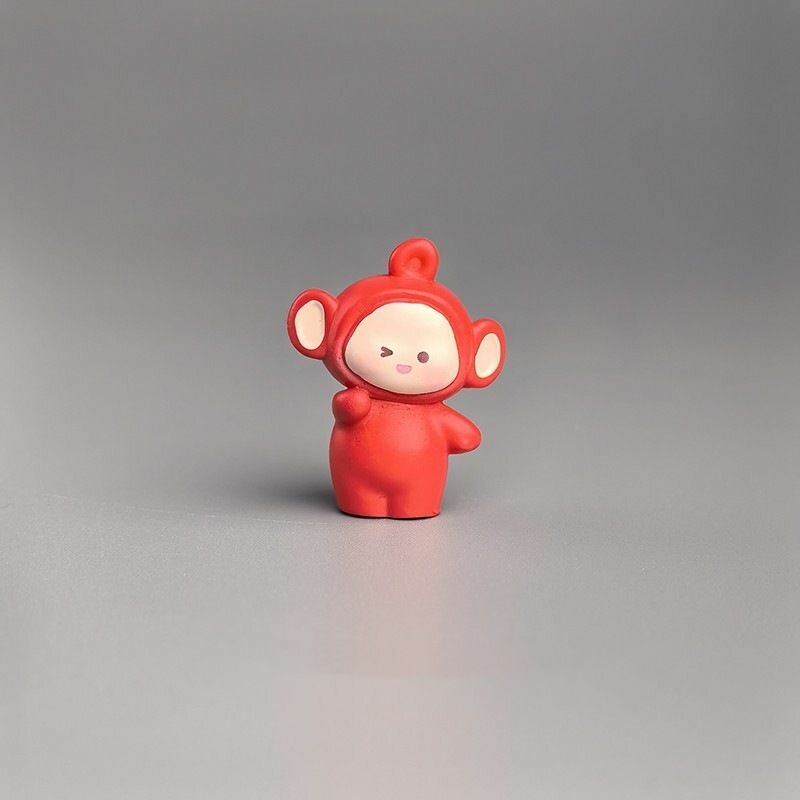 Микроландшафт "Странный лягушонок": креативная смоляная фигурка для авто и стола, аксессуар для декора в стиле кавайи