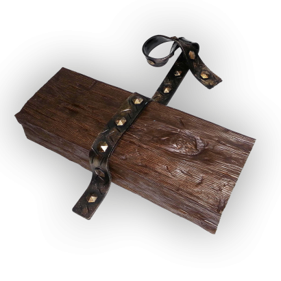 Ремень Имитация Полосы Кованного Металла Уникс М Бронза 950х40х7мм для Маскировки Стыков.