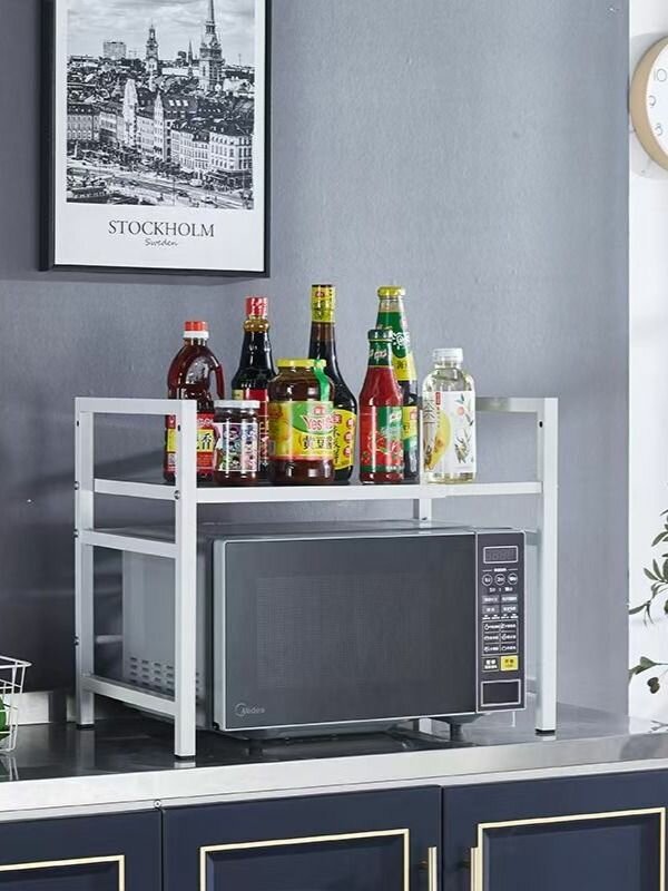 Стеллаж для микроволновки свч на кухню