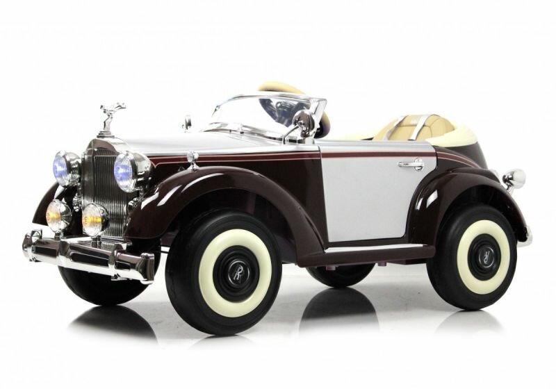 Другие электромобили Rivertoys Детский электромобиль Rolls-Royce (E444EE) красный глянец