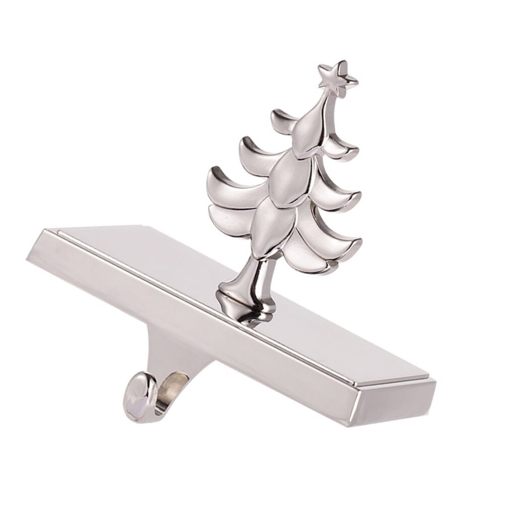 Домашний декоративный крючок для чулок из цинкового сплава с серебряным покрытием
