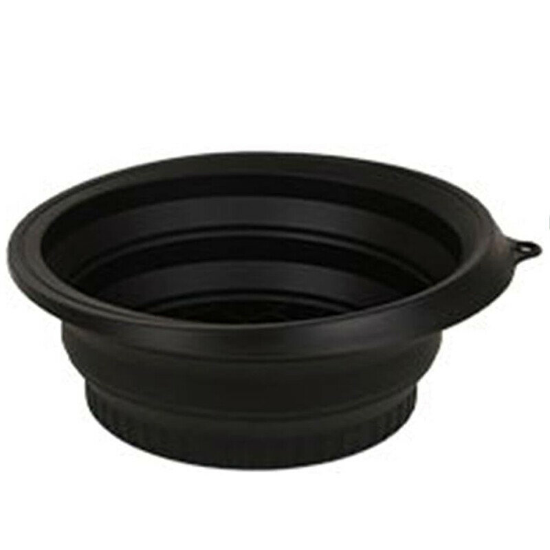 Чаша для льда со встроенным лотком для льда. Быстроохлаждающаяся складная раковина. Портативный контейнер для ледяной воды.