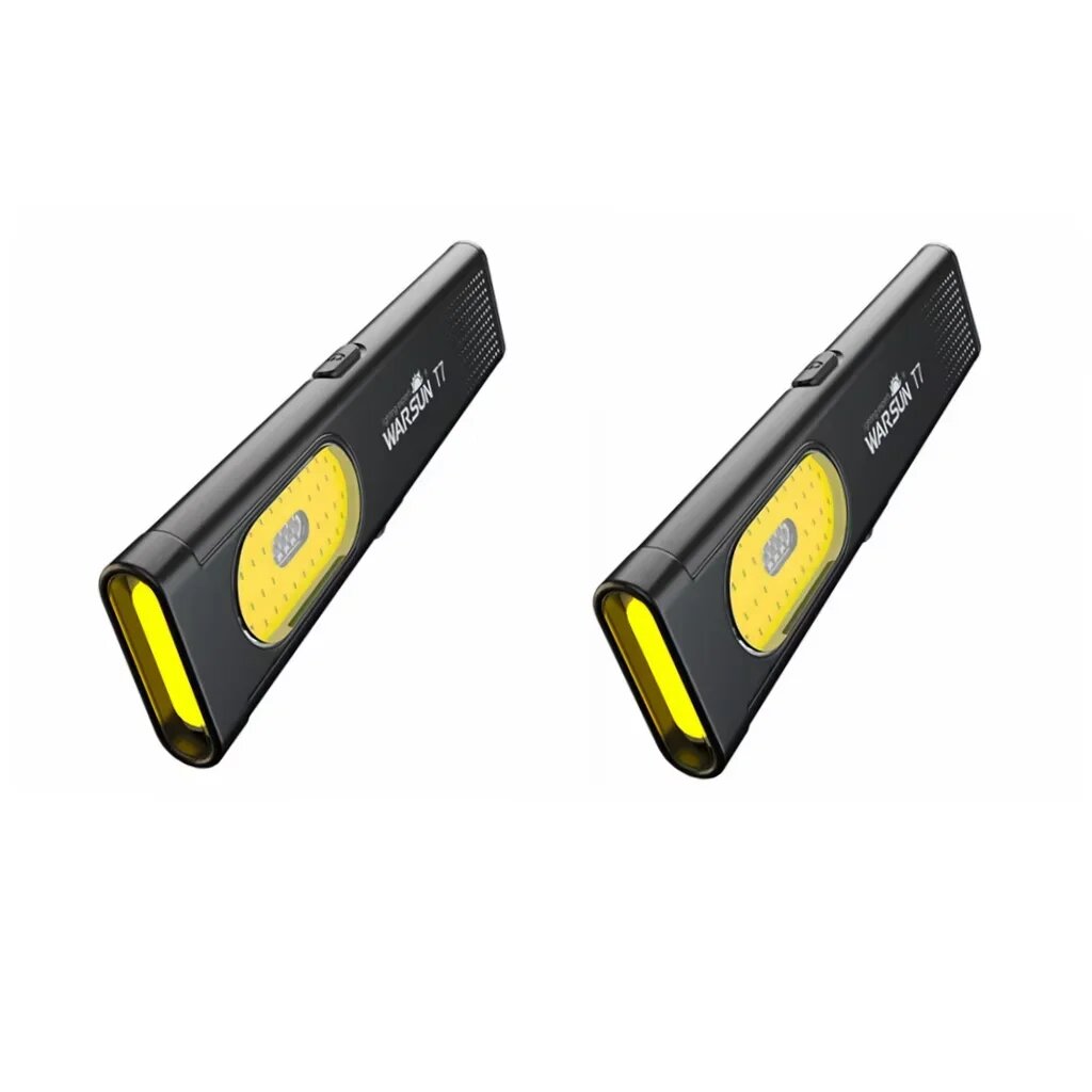 Warsun Фонарик-брелок COB 800 люмен, 2PCs