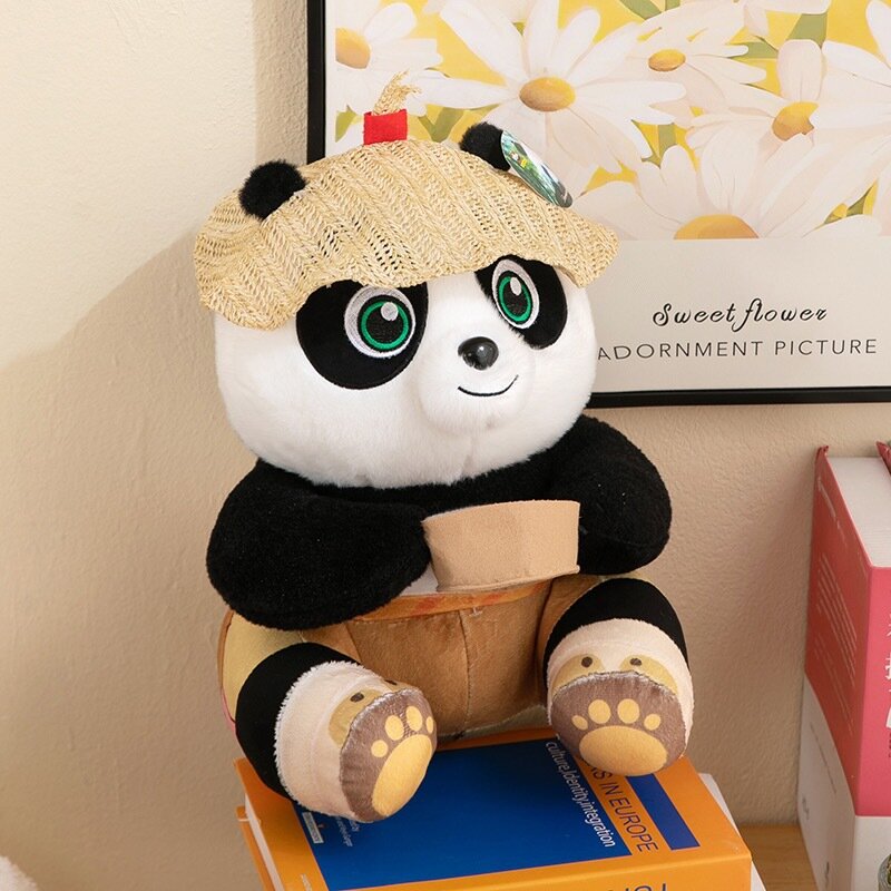 Кунг-фу Панда Плюшевая игрушка Симпатичная кукла Рождественский подарок Кукла