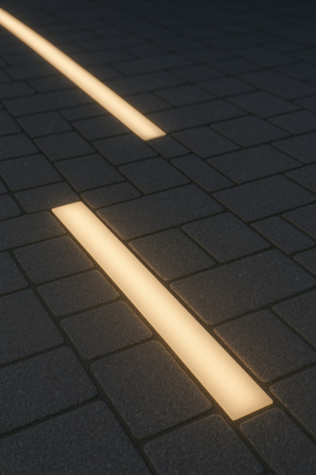 Светодиодная брусчатка плитка тротуарная светящаяся EXPOTEN