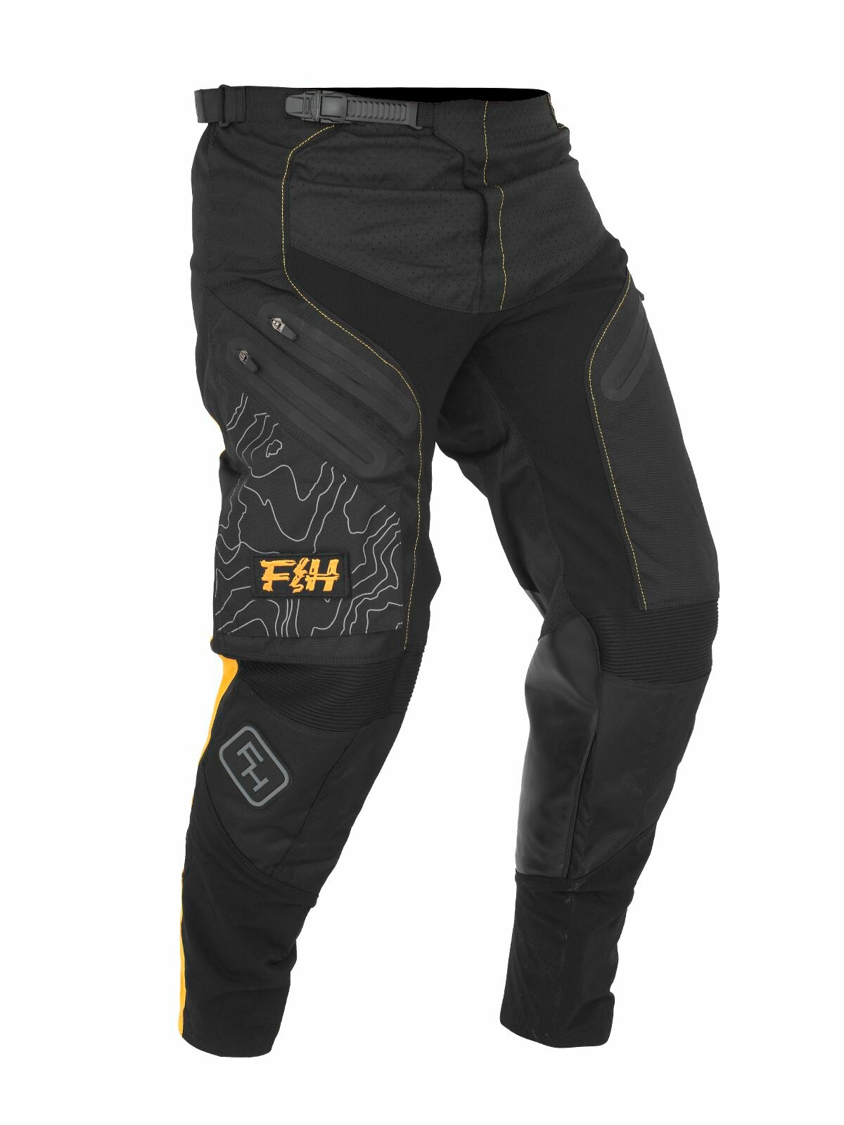 Fasthouse Брюки Off-Road Grindhous Pant Black Amber 40