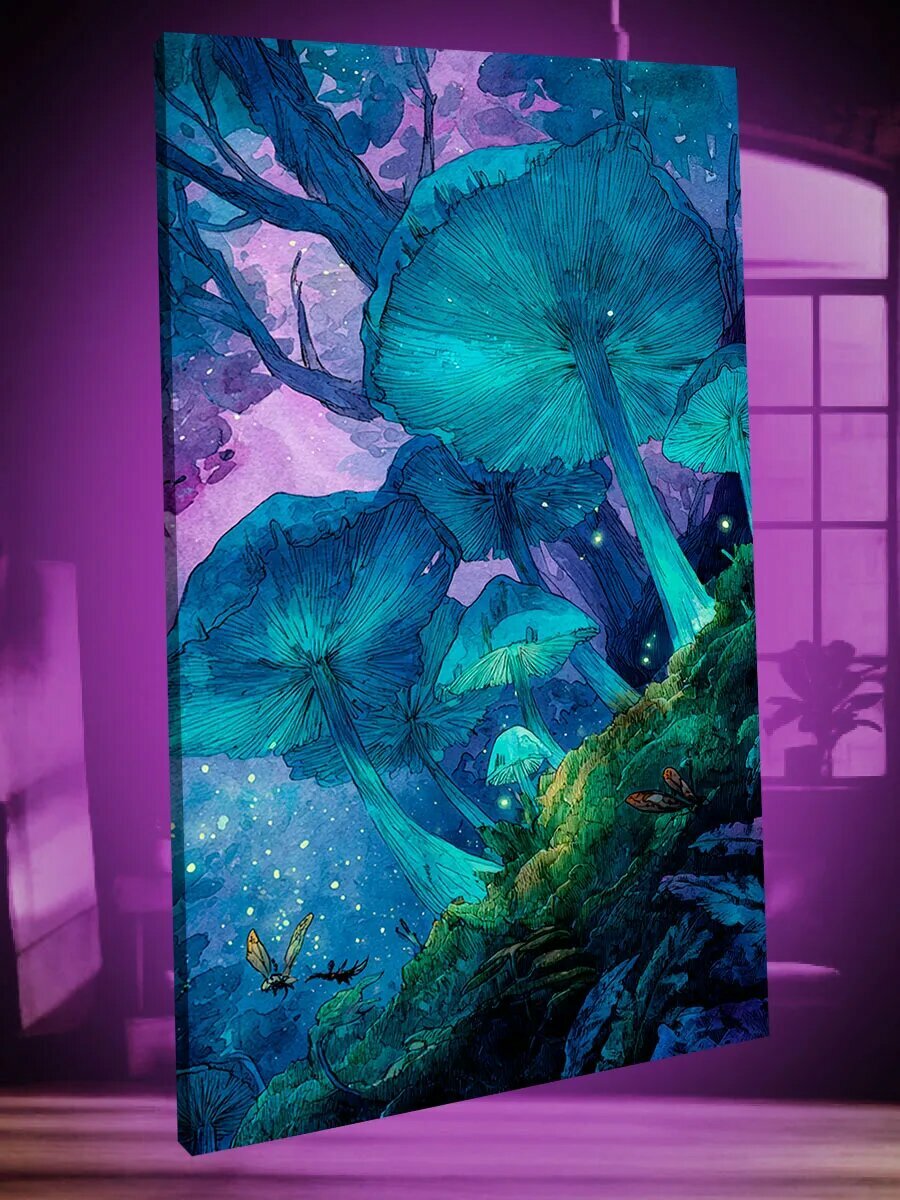 Интерьерная картина Грибы