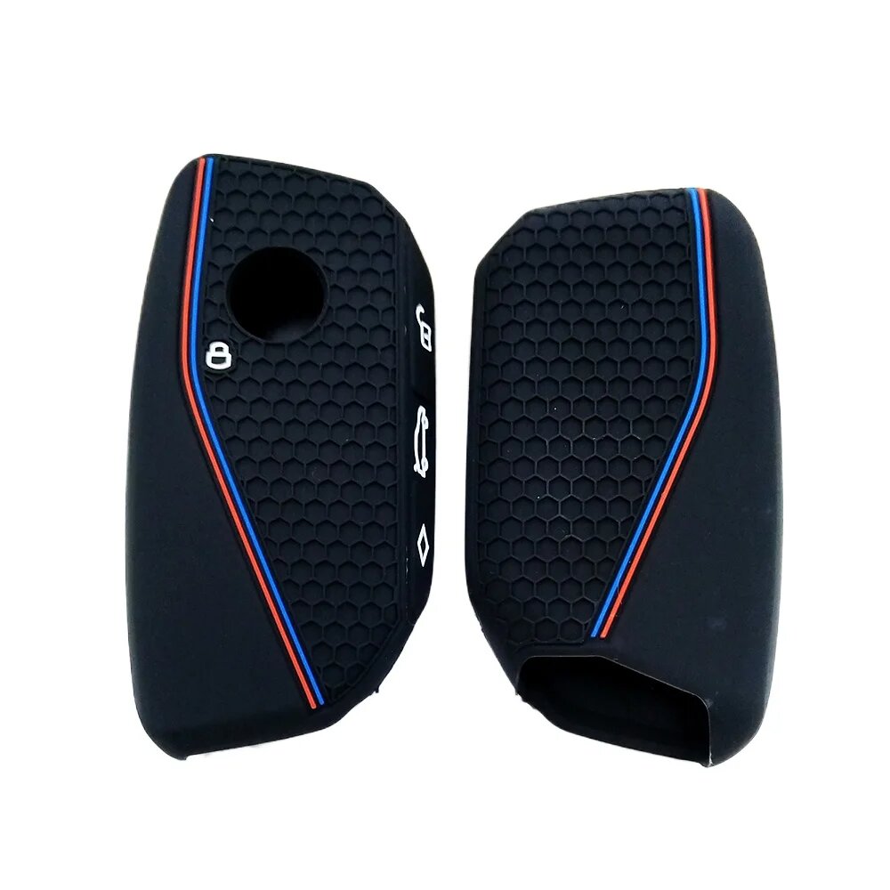Силиконовый чехол для автомобильного дистанционного ключа для BMW X1 U11 I7 G70 X7 Lci 320i F20 U06 M3 Gtr X3 X5 X7 F48 2023 2024, аксессуары, чехол 1PC Style A