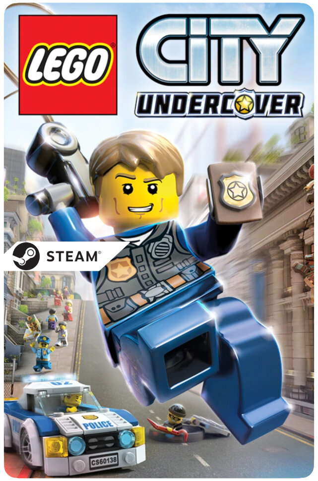 Игра LEGO CITY Undercover для PC(ПК), Steam, полностью на русском языке, цифровой ключ
