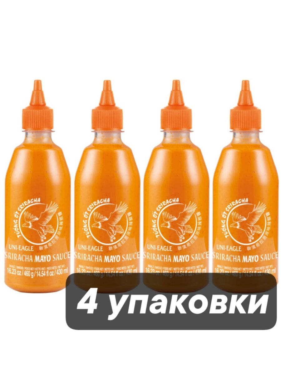 Соус Uni-Eagle Sriracha Mayo Шрирача Майо 460 г x 4 шт