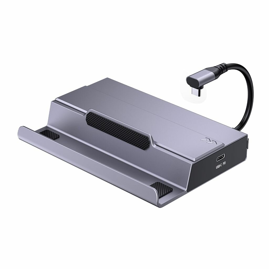 7 в 1 Docking Station с USB A C HDMI2.0 4K при 60 Гц для усиления и зарядки ROG/X/SteamDeck