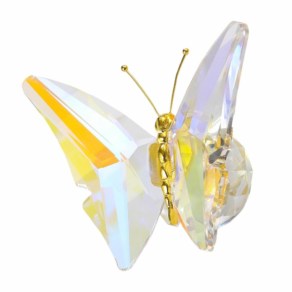 Внутренняя отделка, Кристальный бабочка сувенир - Цветной