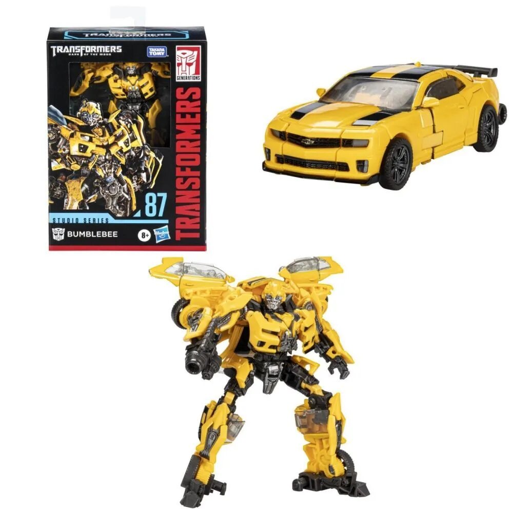 Трансформеры Hasbro Игрушка Studio Series SS87 Deluxe Transformers: Dark of the Moon Bumblebee 4.5inch (11.5cm) F3168